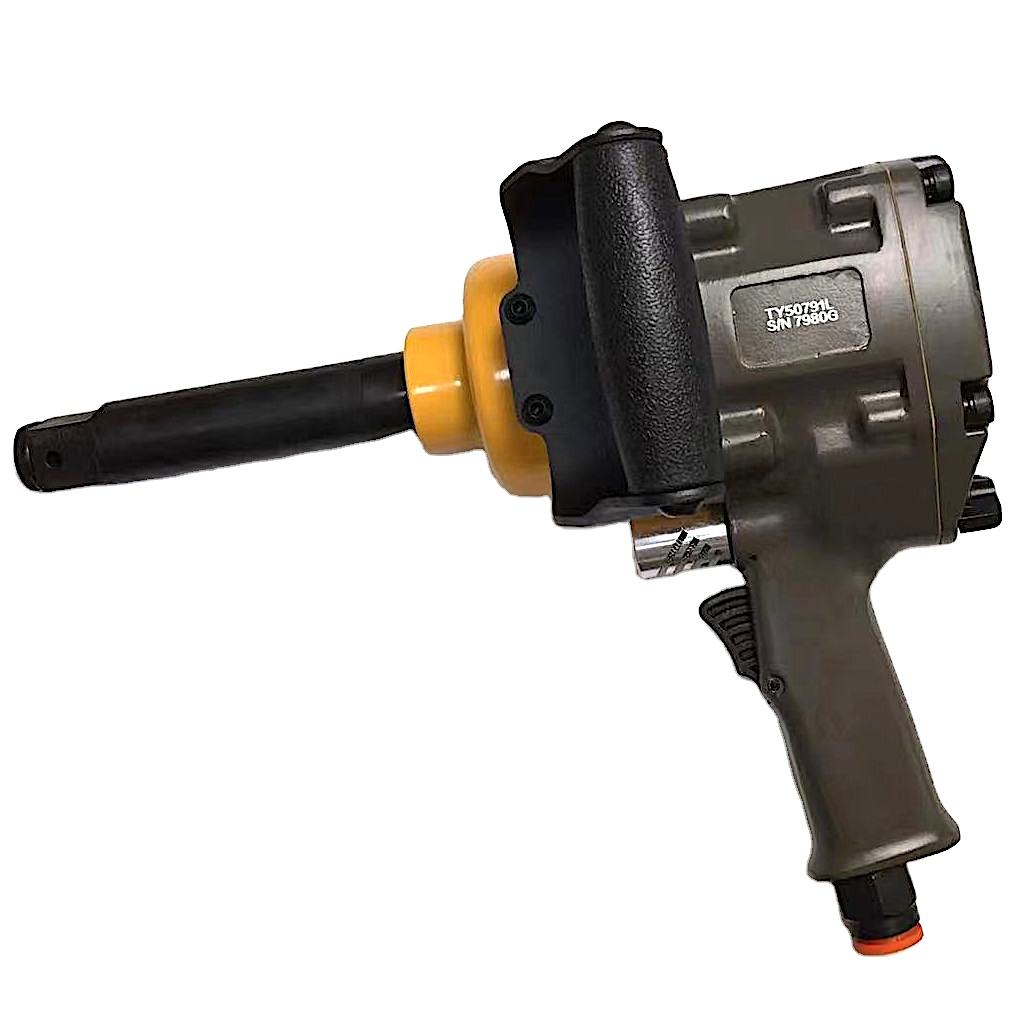 TY50791L Air Torque Gun 6 in. Length Anvil 1,400 ft. lbs Side support ...