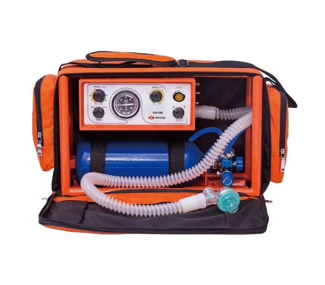 Portable Breathing Machine ICU Mechanical Oxygen Breathing Respiratory ...